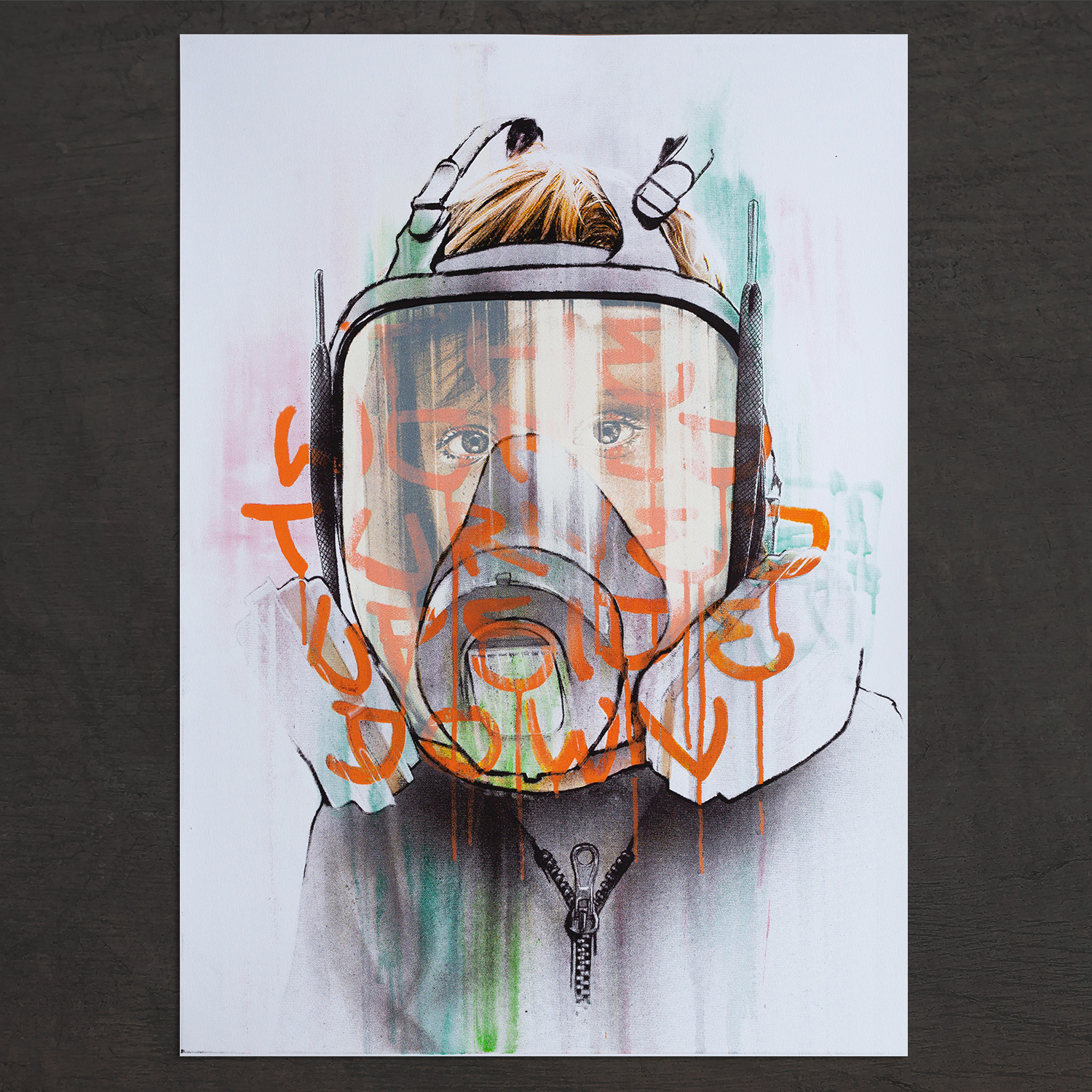 AKUT Urban Contemporary Artist & Photographer Silk Screen Prints